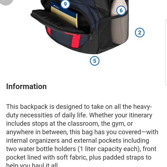 Storage & Organization | Champion Catalyst Backpack 2compartments Lap ...